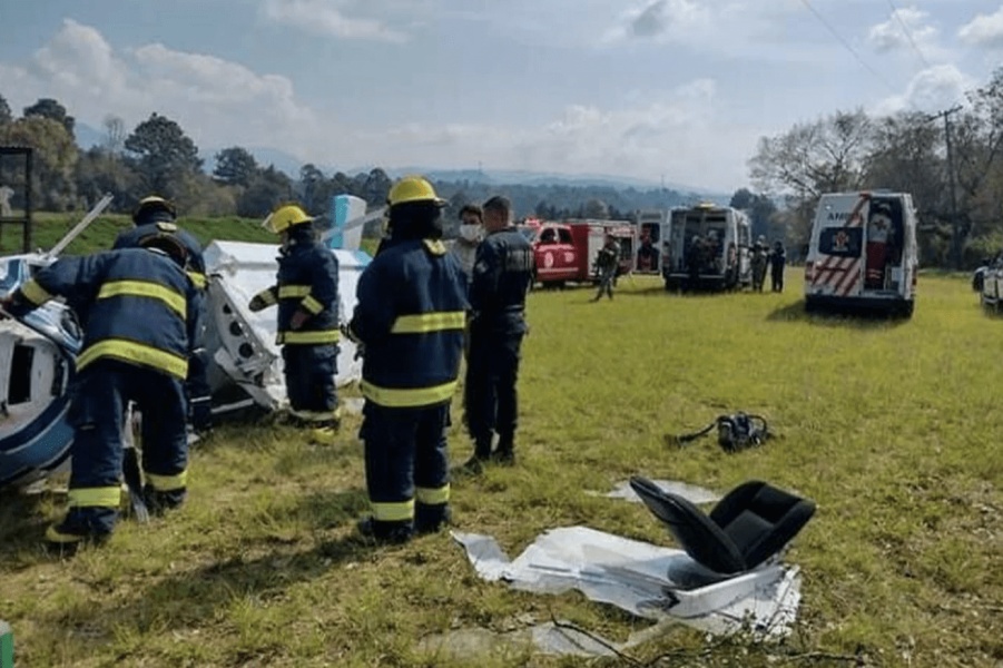 Cae avioneta en Valle de Bravo; muere una persona y tres más resultan lesionadas - ContrapuntoNews