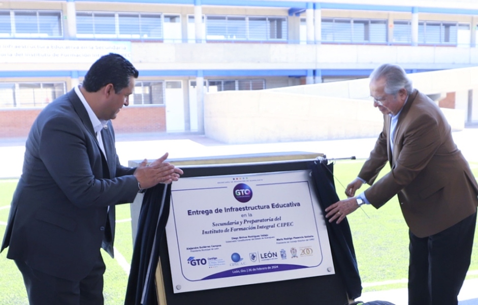 Inauguran la secundaria y preparatoria de CIPEC en León - ContrapuntoNews