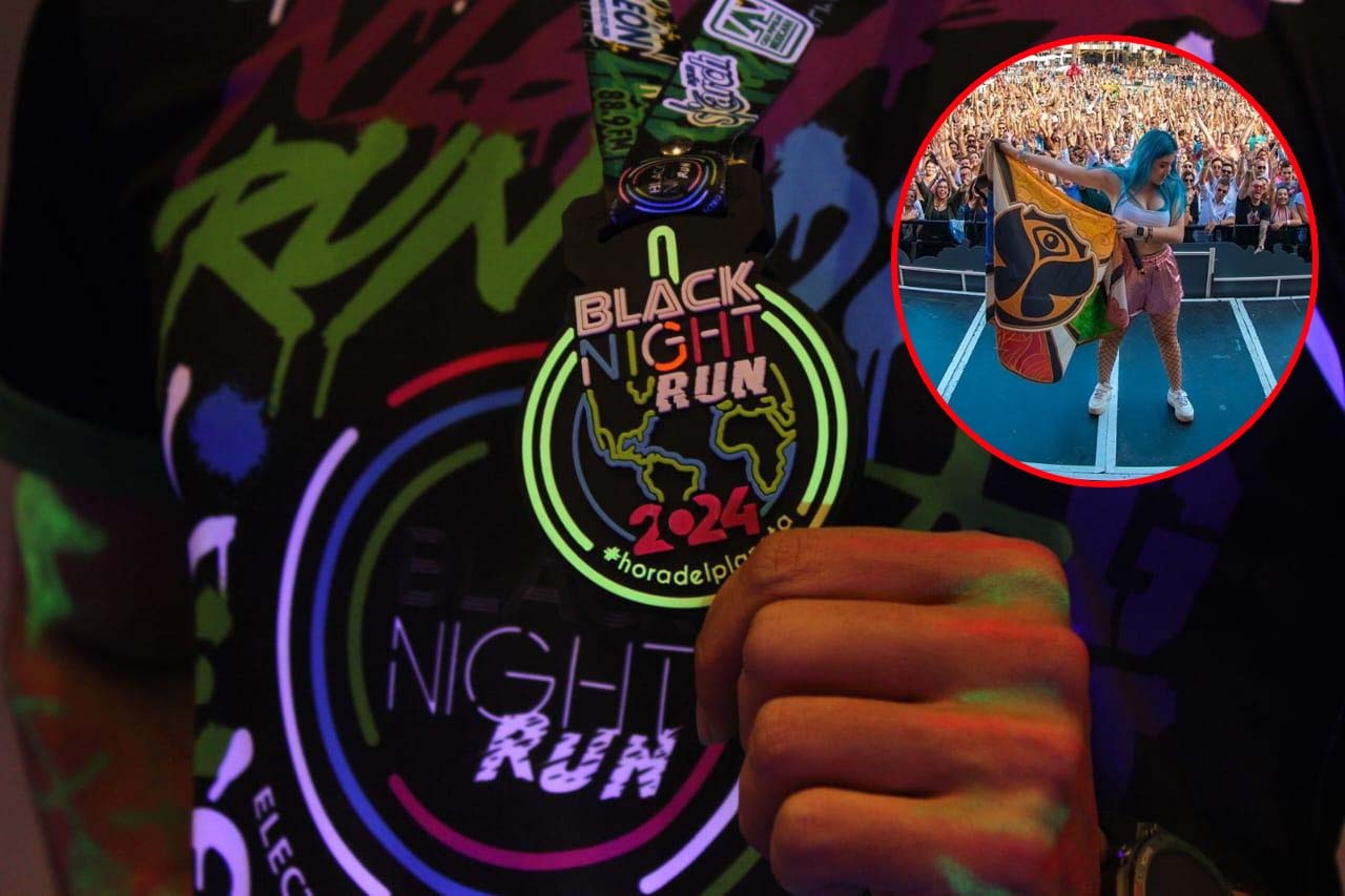 Este sábado es la carrera Black Night Run 2024 y tendrá su propio ...