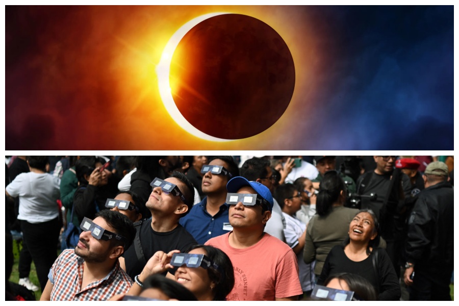 Disfrutan eclipse solar millones de mexicanos - ContrapuntoNews