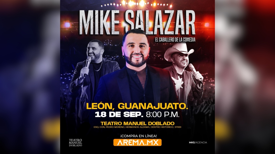 El comediante Mike Salazar se presentará en León - ContrapuntoNews